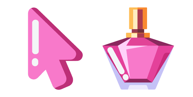Custom Cursor Pack: Minimal Pink Perfume - Cursor Helper Custom Cursor Pack: Minimal Pink Perfume - Cursor Helper