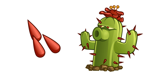 Custom Cursor Pack: Plants vs. Zombies Cactus - Cursor Helper