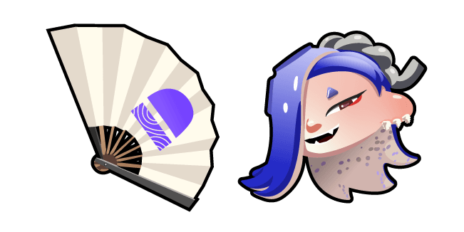 Custom Cursor Pack: Splatoon 3 Shiver and Fan - Cursor Helper