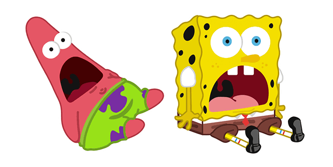 Custom Cursor Pack Spongebob Surprised Patrick Cursor Helper