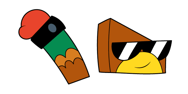 Custom Cursor Pack: Unikitty! Hawkodile - Cursor Helper